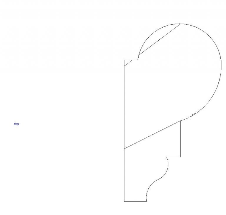 Profile 2D DWG Block for AutoCAD • Designs CAD