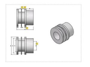 Pulley 3D DWG Model for AutoCAD • Designs CAD