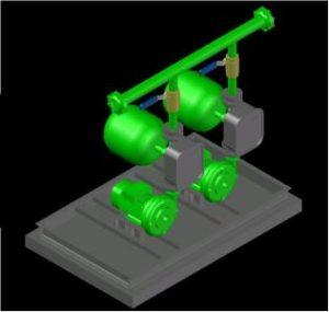 Pumping Equipment 3D DWG Model for AutoCAD • Designs CAD