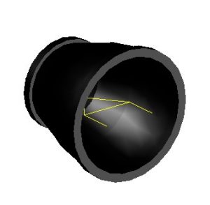 Reduction Connection 3D DWG Model for AutoCAD • Designs CAD