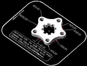 Reference Plate DWG Detail for AutoCAD • Designs CAD