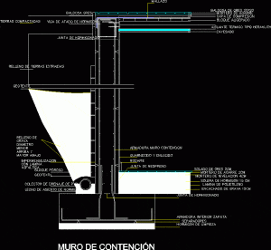 Retaining Wall DWG Detail for AutoCAD • Designs CAD