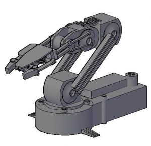 Robot 3D DWG Model for AutoCAD • Designs CAD