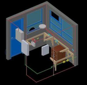 Roman Electrical System 3D DWG Model for AutoCAD • Designs CAD