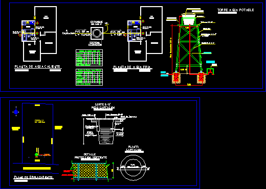 Rural Water Supply Project DWG Full Project for AutoCAD • Designs CAD