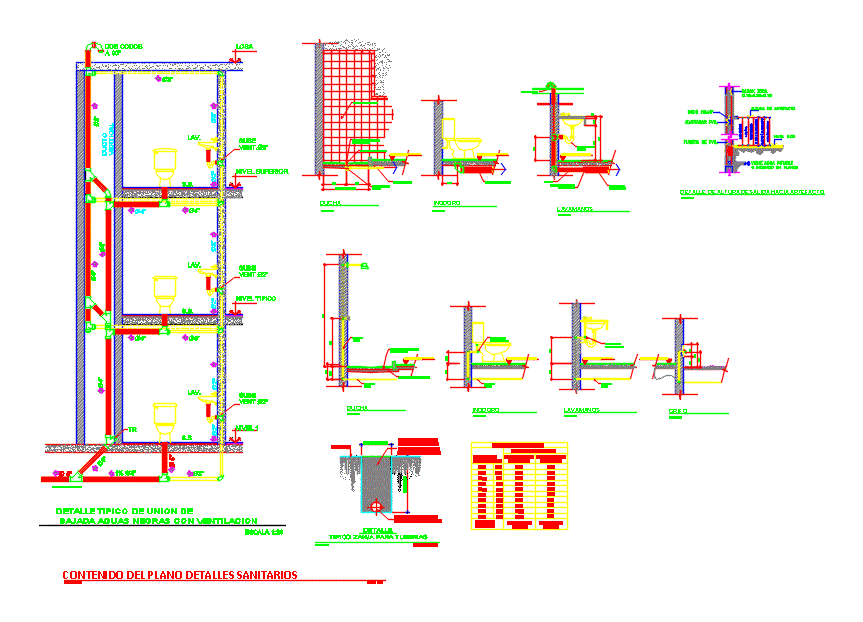 Knauf System Construction Details DWG Detail for AutoCAD • Designs CAD