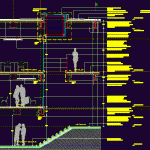 Tank Puddle Flanges DWG Section for AutoCAD • DesignsCAD