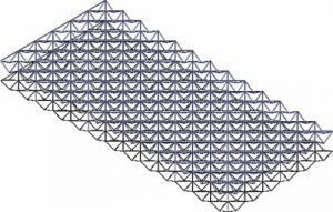 Space Mesh 3D DWG Model for AutoCAD • Designs CAD