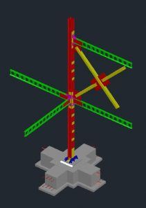 Steel Connection DWG Block for AutoCAD • Designs CAD