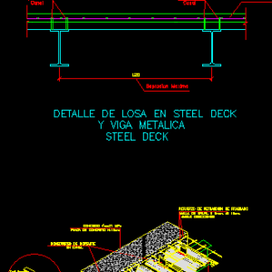 Steel Deck Details DWG Detail for AutoCAD | Designs CAD