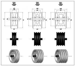 Steel Pulleys 3D DWG Model for AutoCAD • Designs CAD