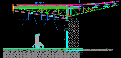 Steel Structure Details Dwg Autocad Drawing - Design Talk