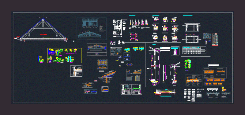 Space Frame DWG Detail for AutoCAD | Designs CAD