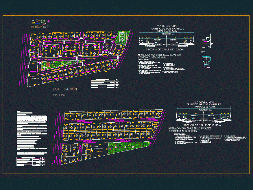 Subdivision; Recreational Area; Street Furniture DWG Block for AutoCAD ...