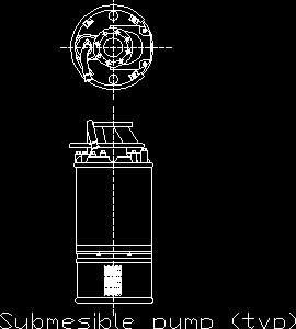 Submersible Pump DWG Block for AutoCAD | Designs CAD