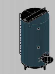 Tank For Water Storage 3D DWG Model for AutoCAD • Designs CAD