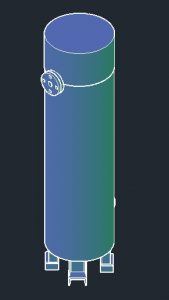 Tank Heating 3D DWG Model for AutoCAD • Designs CAD