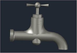 Tap 3D DWG Model for AutoCAD • Designs CAD