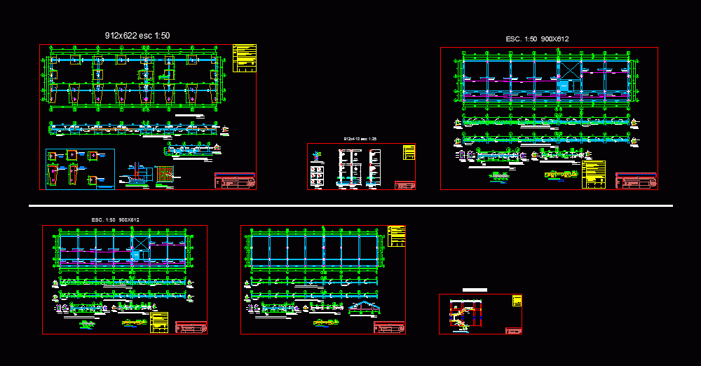 Technological Institute Superior Structures DWG Block for AutoCAD ...