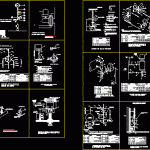 Metal Storage Shelve 2D DWG Block for AutoCAD • DesignsCAD