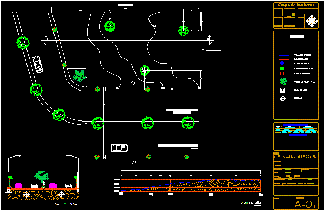 Topographic Map DWG Section For AutoCAD Designs CAD