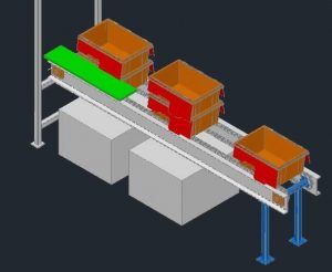 Transporter Box DWG Block for AutoCAD • Designs CAD