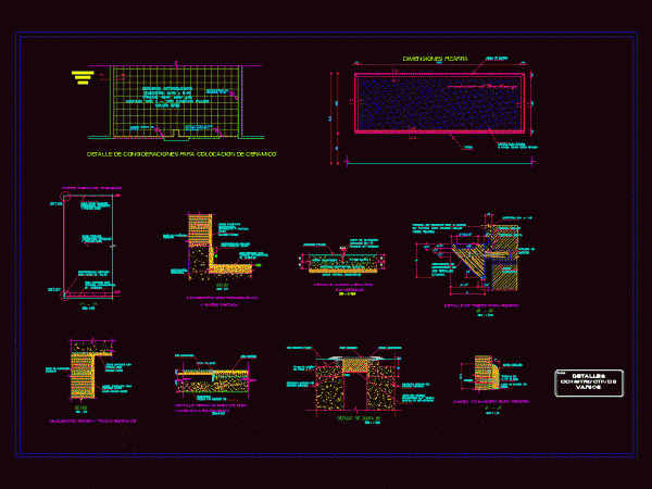 Typical Details Of Civil Works DWG Detail for AutoCAD • Designs CAD