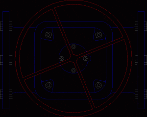 Valve 4 Inches DWG Block for AutoCAD • Designs CAD