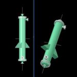 Vertical Exchange Tube And Shell DWG Block for AutoCAD • Designs CAD
