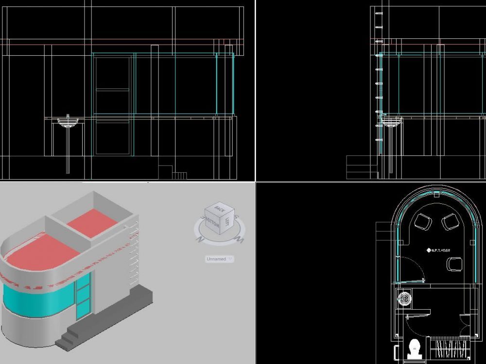 Watchhouse 3D DWG Model for AutoCAD • Designs CAD