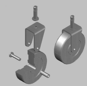 Wheel 3D DWG Model for AutoCAD • Designs CAD