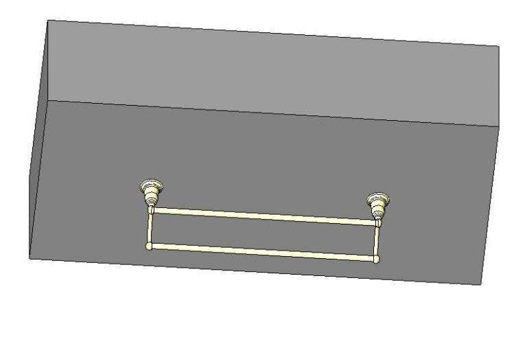 Bathroom Fixture 3D DWG Model for AutoCAD • Designs CAD