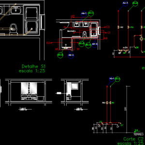 Bathroom Isometric DWG Block for AutoCAD | Designs CAD