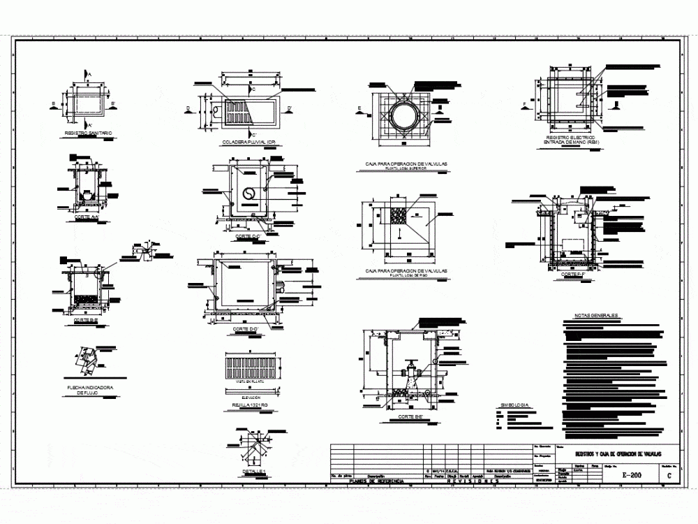 Box Registration To Stormwater Details DWG Detail for AutoCAD • Designs CAD