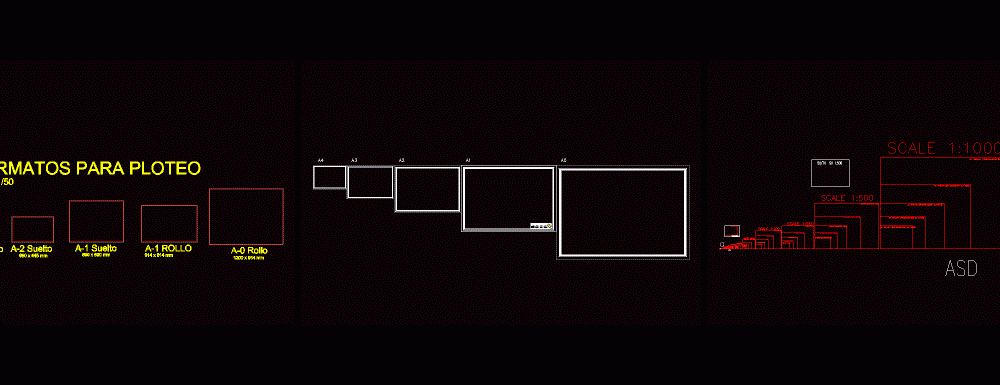 Boxes For Different Plans DWG Plan for AutoCAD • Designs CAD