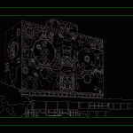 Metal Storage Shelve 2D DWG Block for AutoCAD • DesignsCAD