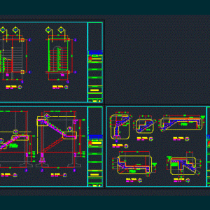 Detail Tangga DWG Detail for AutoCAD | Designs CAD