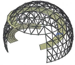Dome 3D DWG Model for AutoCAD • Designs CAD