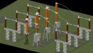 Electrical Substation 3D DWG Model for AutoCAD • Designs CAD