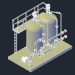 Filter Water Plant 3D DWG Model for AutoCAD • Designs CAD