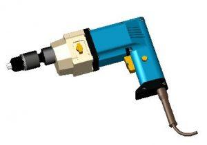 Hand Drill 3D DWG Model for AutoCAD • Designs CAD