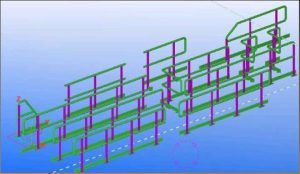 Handrail 3D DWG Model for AutoCAD • Designs CAD