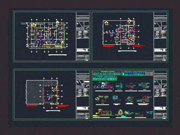 Installation - Air Conditioning - Public Building DWG Detail for ...