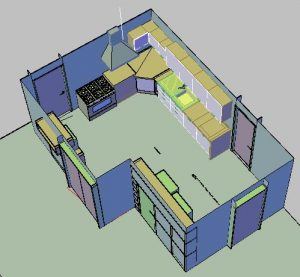 Kitchen 3D DWG Model for AutoCAD • Designs CAD