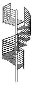 Ladder 3D RVT Model for Revit | DesignsCAD