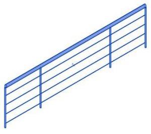 Meier Railing 3D RVT Model for Revit • Designs CAD