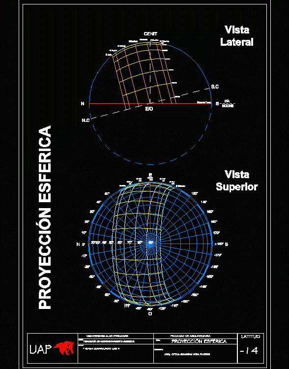 Orthogonal Projection Ica DWG Full Project for AutoCAD • Designs CAD
