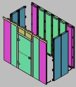 Portable Storage Vault DWG Plan for AutoCAD • Designs CAD