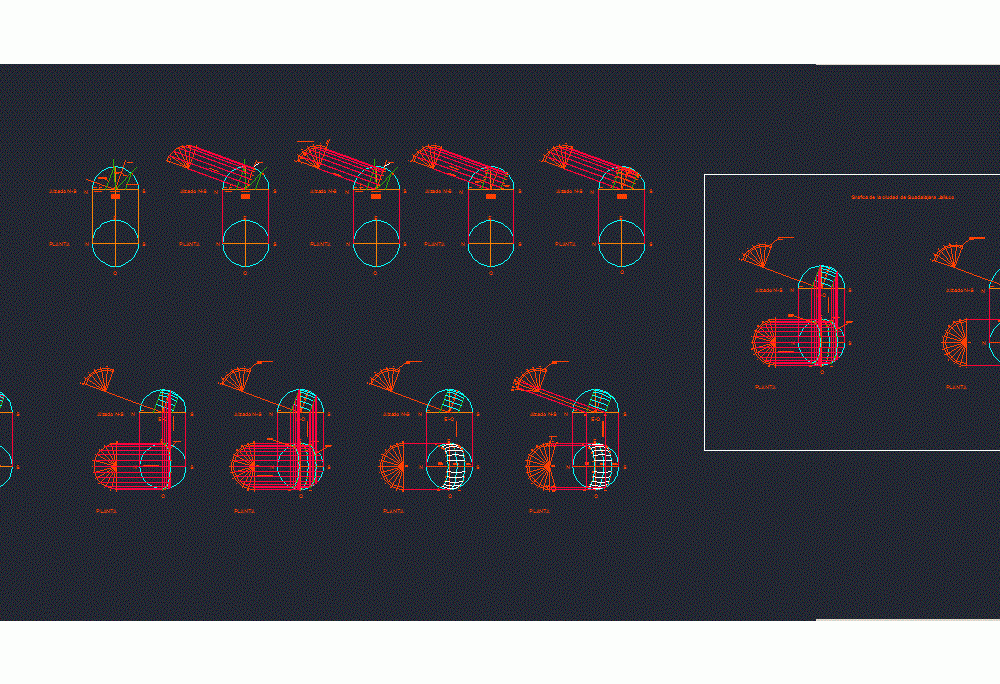 Procedure To Draw A Solar Montea DWG Block for AutoCAD • Designs CAD
