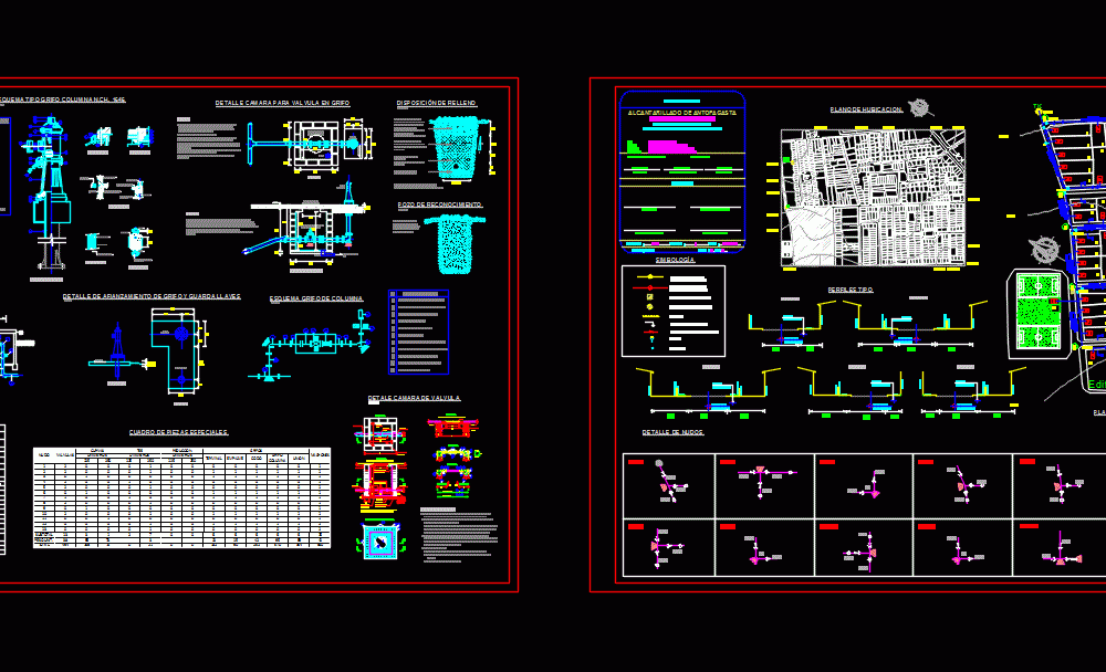 Public Drinking Water Project DWG Full Project for AutoCAD • Designs CAD